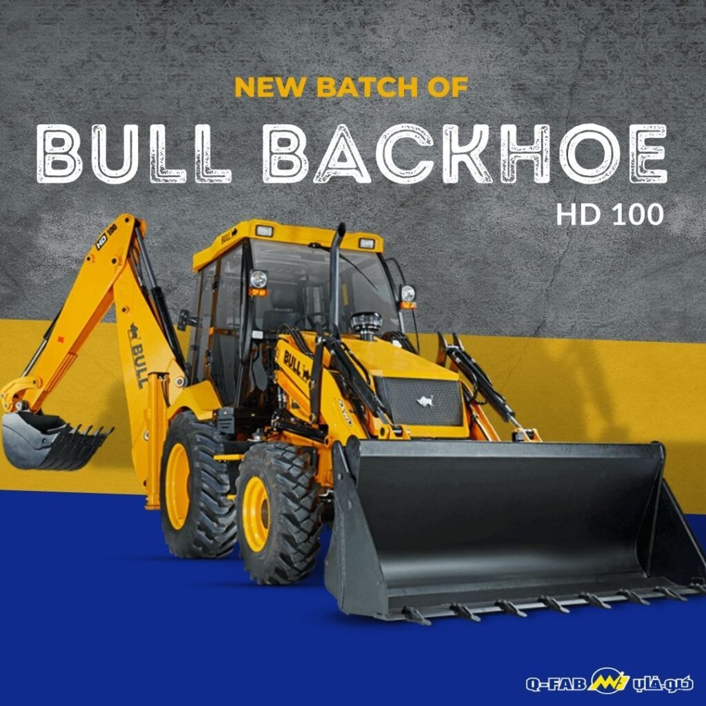 BULL Backhoe HD 100 - Q-Fab