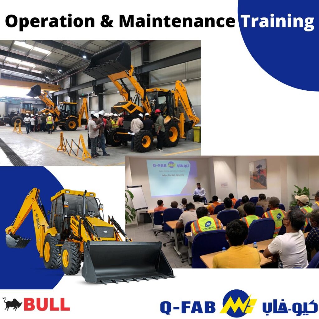 Training for the Bull Backhoe Loader - Q-Fab