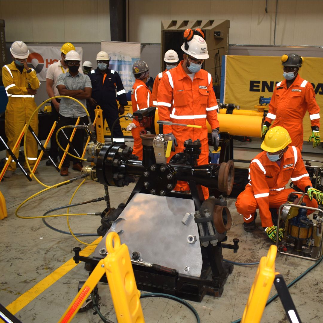 Q-Fab hosts a display of Enerpac products at our Wukair facility - Q-Fab