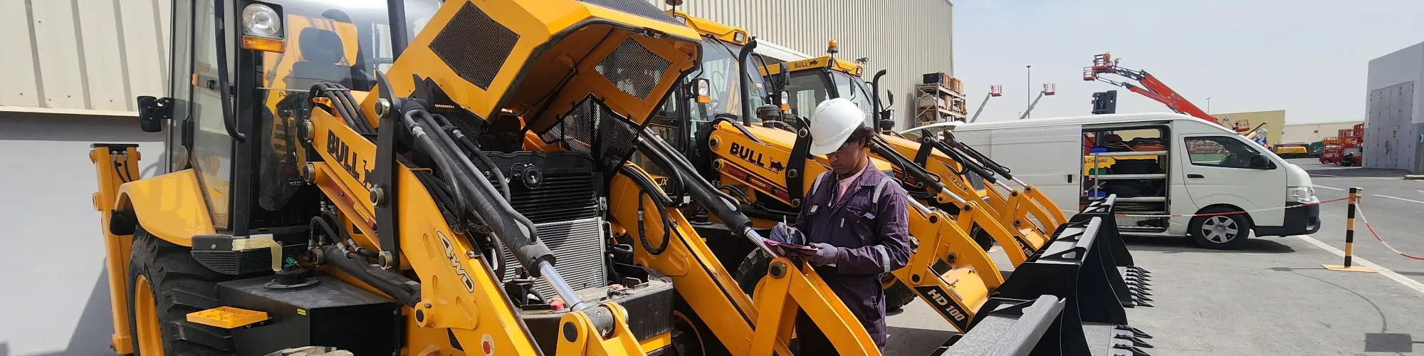 Reliable Support & Maintenance for Construction Equipment